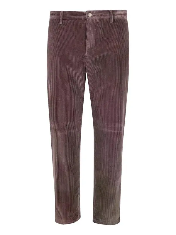 Paul Smith Corduroy Straight-leg Pants - Brown