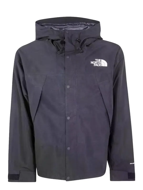The North Face Logo-embroidered Hooded Jacket - Black