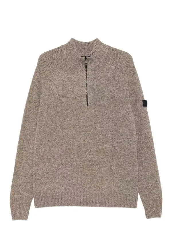Peuterey Half-zip Sweater - Grey