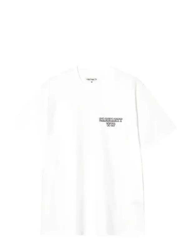 Carhartt Work In Progress Logo-embroidered T-shirt - White