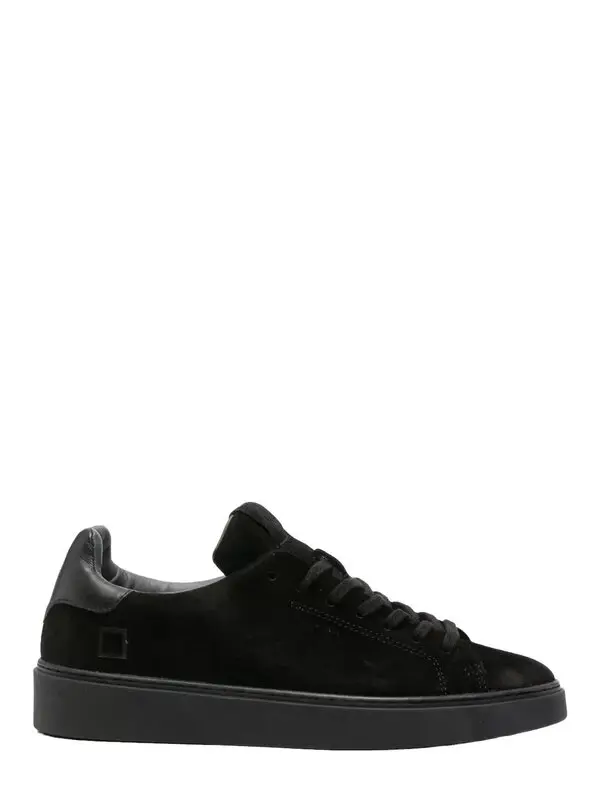 D.a.t.e. Suede Lace-up Low-top Sneakers - Black