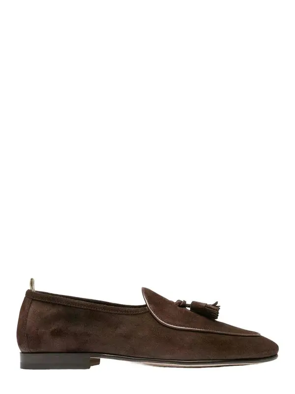 Officine Creative Suede Loafers - Brown