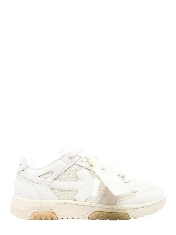 Off-White Panelled Sneakers - White