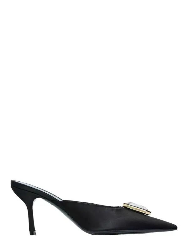 Retrofete Francesca Crystal-embellished Mules - Black