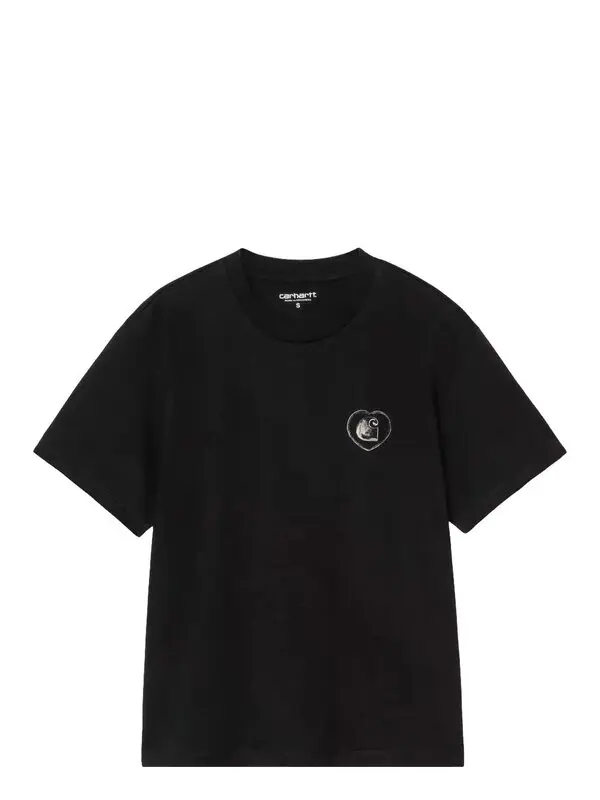 Carhartt Work In Progress Hearts Of Hartts Cotton T-shirt - Black