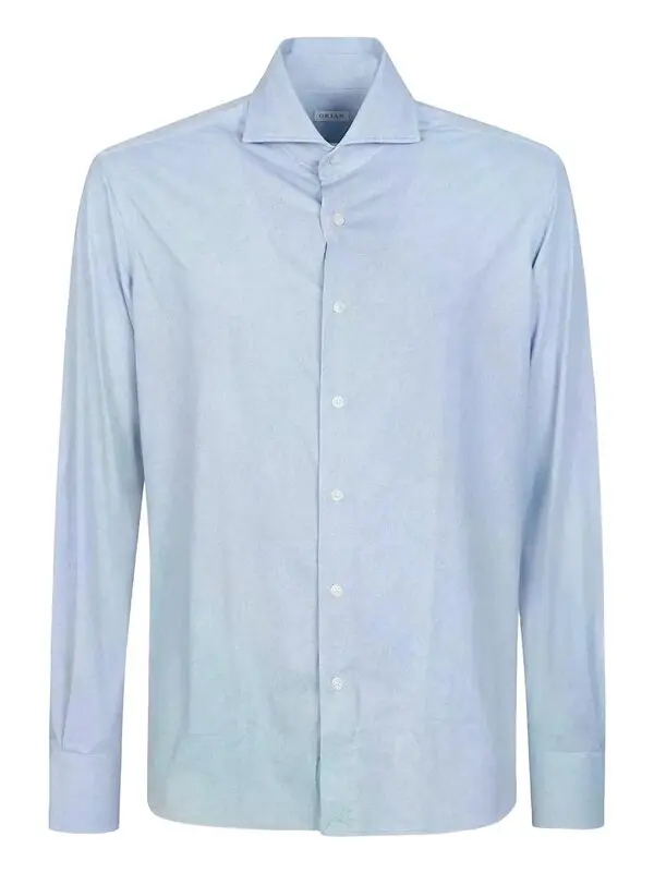 ORIAN Textured Shirt - Blue