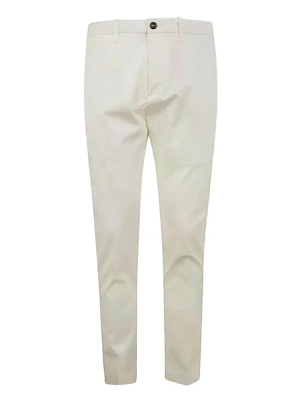 NINE:INTHE:MORNING Straight-leg Trousers - White