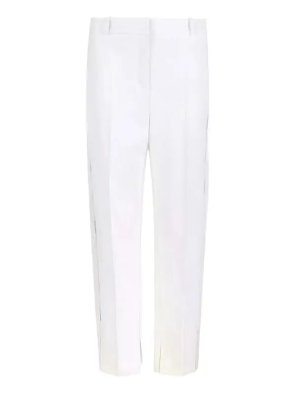 Elisabetta Franchi Straight-leg Trousers - White