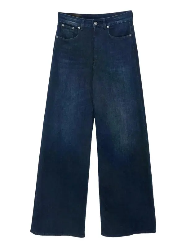 DONDUP Five-pocket Cotton Jeans - Blue