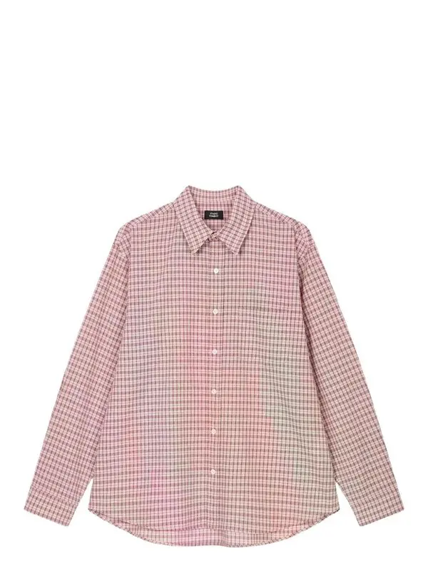 STUDIO TOMBOY Checked Shirt - Pink