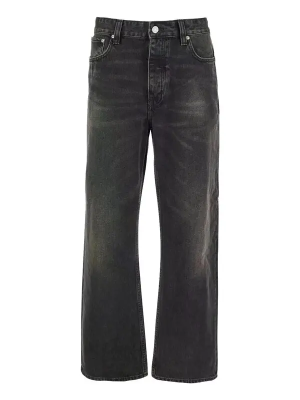 WON HUNDRED Straight Leg Five-pocket Jeans - Black