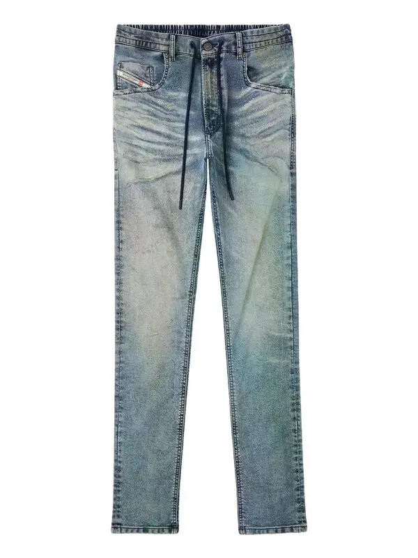 Diesel D-krooley Drawstring Jeans - Blue