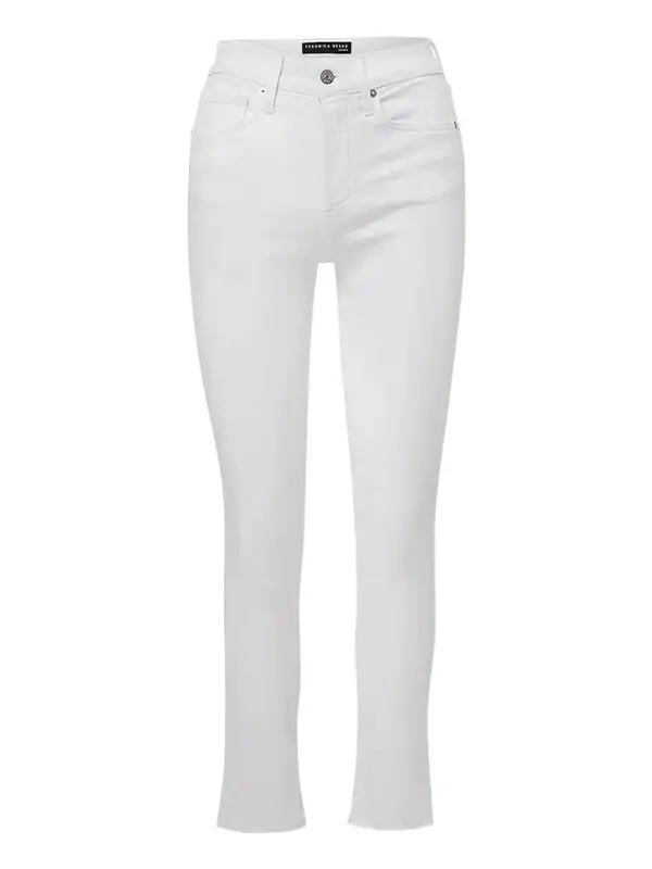 Veronica Beard Carly Flared Jeans - White