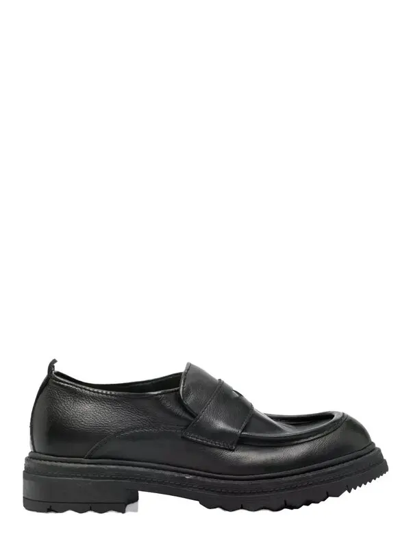 FRATELLI RENNELLA Leather Loafers - Black