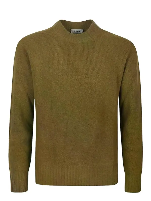 Altea Wool Crew-neck Sweater - Green