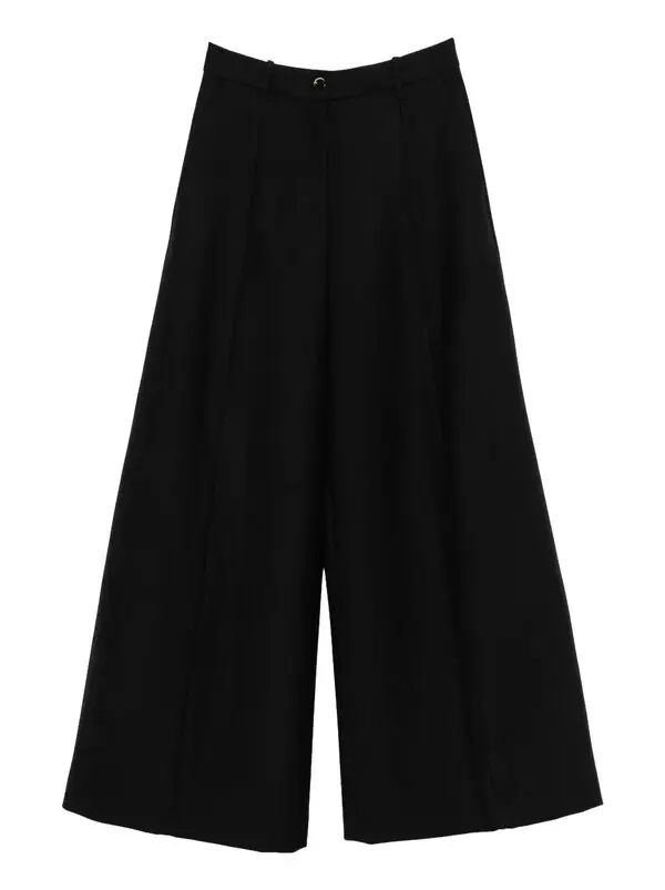 NINE:INTHE:MORNING Pleated Trousers - Black