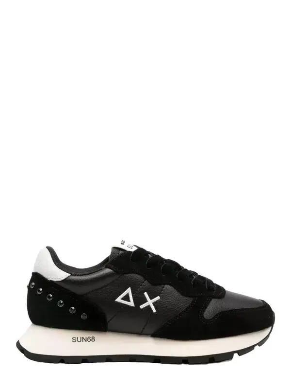 SUN 68 Ally Studs Sneakers - Black