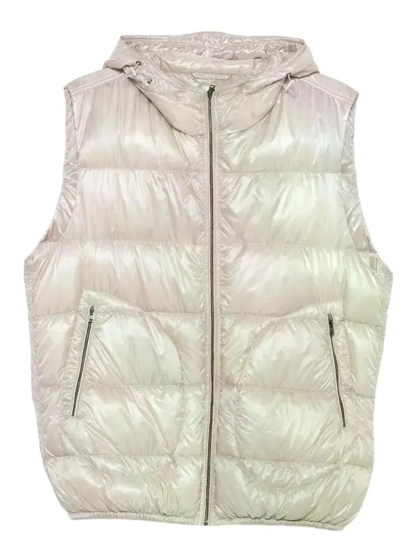 Herno Hooded Gilet - Neutrals