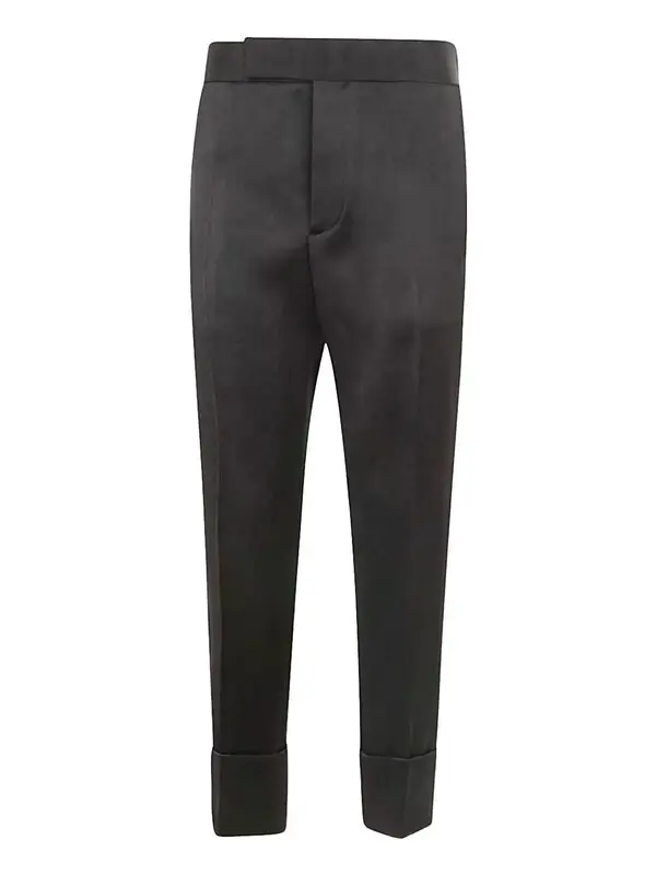 SAPIO Pocket-detail Tailored Trousers - Black