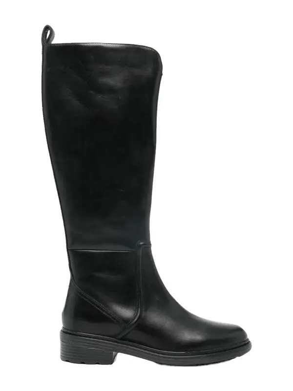 Geox Walk Pleasure Knee-high Boots - Black