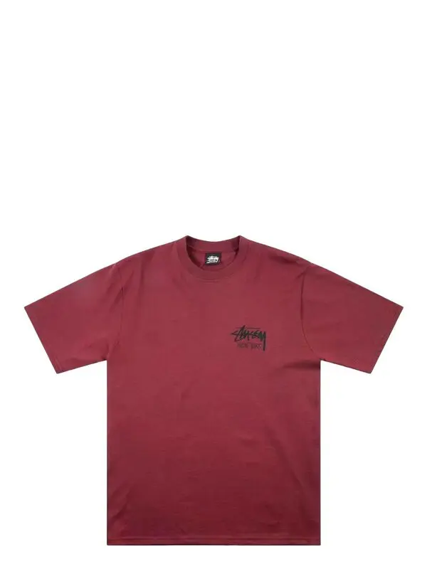 StÜssy New York Logo-print T-shirt - Red
