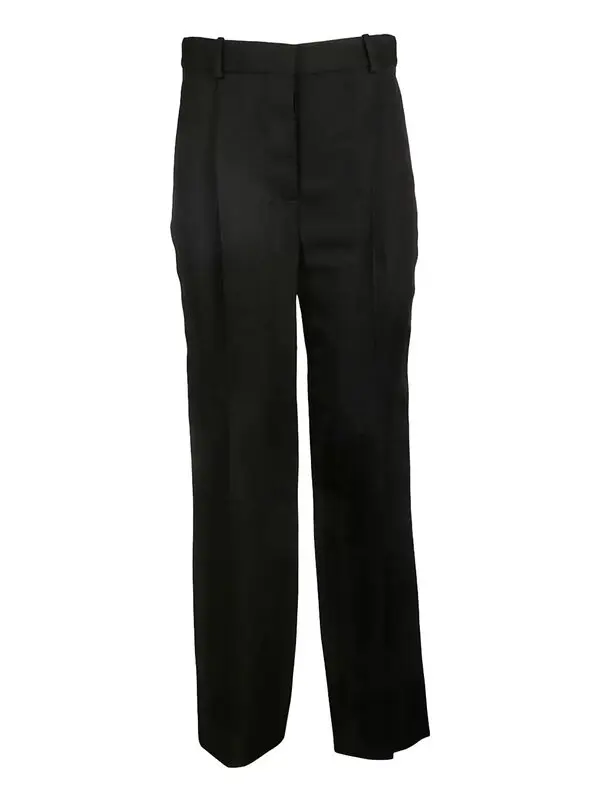Victoria Beckham High-waisted Trousers - Black