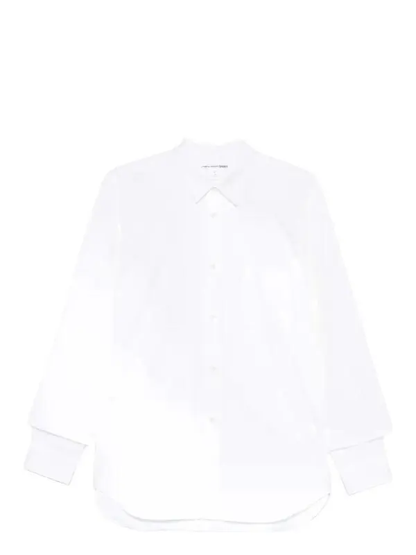 Comme Des Garçons Double-cuff Shirt - White
