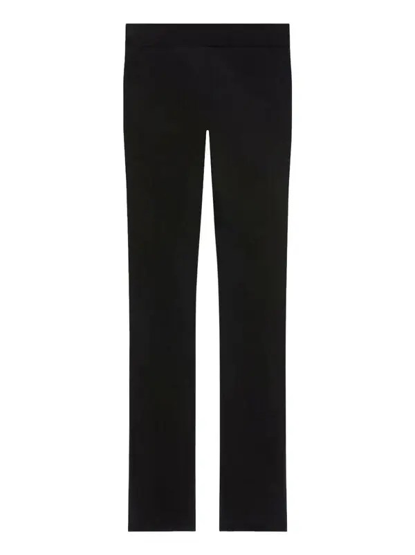 COURREGES Bootcut Interlock Trousers - Black