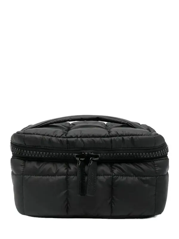 VEECOLLECTIVE Quilted Beauty Porter Makeup Bag - Black