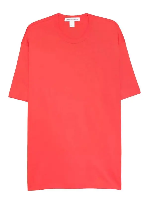 Comme Des Garçons Round-neck Short-sleeves T-shirt - Red