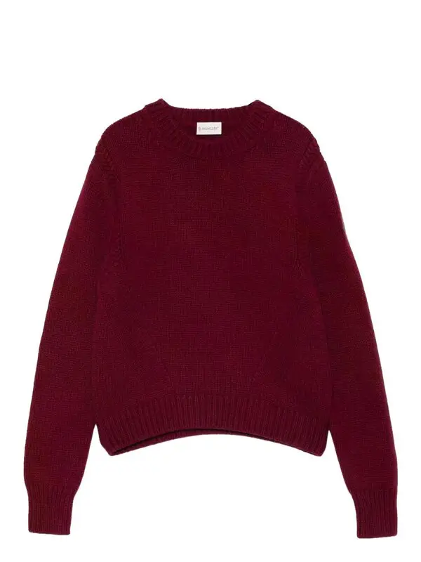 Moncler Round-neck Sweater - Red