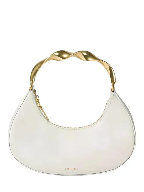 Simkhai Nixi Twist Tote Bag - White