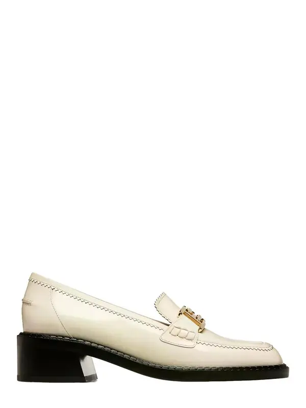 Bally Ellyane B-chain Loafers - White