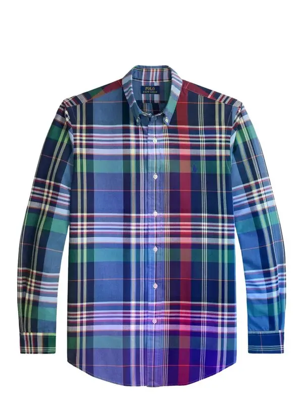 Polo Ralph Lauren Plaid-pattern Shirt - Blue