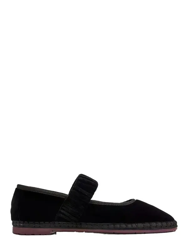 FLABELUS Cotton Espadrilles - Black