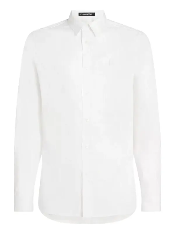Karl Lagerfeld Logo-label Shirt - White