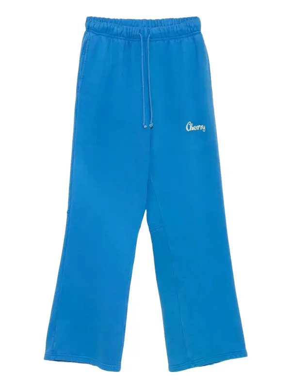 CHERRY LA Logo-printed Sweatpants - Blue