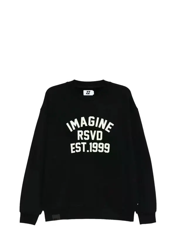 Izzue Printed Sweatshirt - Black