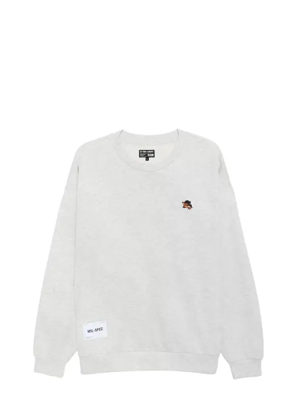 Izzue Logo-embroidered Sweatshirt - Grey