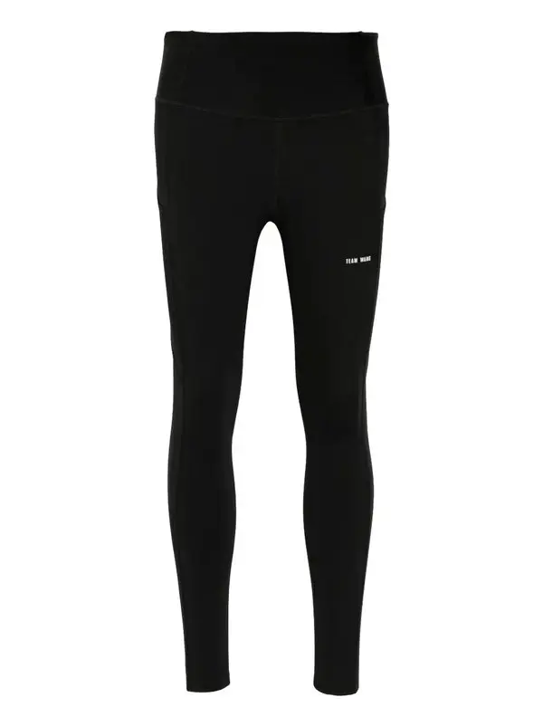 TEAM WANG DESIGN Logo-printed Legging - Black