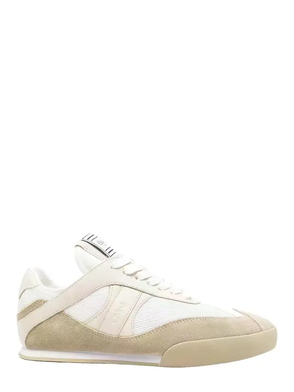 Chloé Panelled-design Sneakers - White