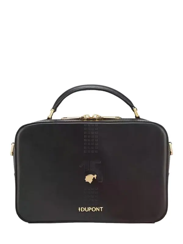 S.t. Dupont Logo-print Shoulder Bag - Black
