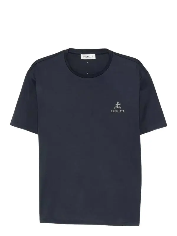 Premiata Logo-print T-shirt - Blue