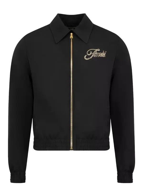 Amiri Long-sleeve Embellished Jacket - Black