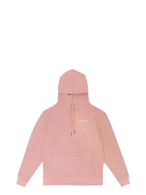 SINCLAIR Embroidered-logo Hoodie - Pink