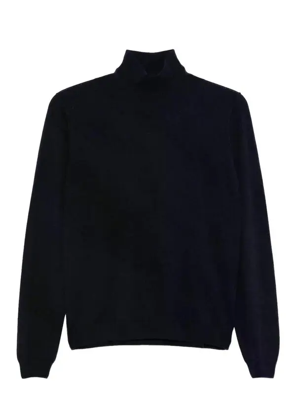 Incentive! Cashmere High-neck Cashmere Pullover - Black