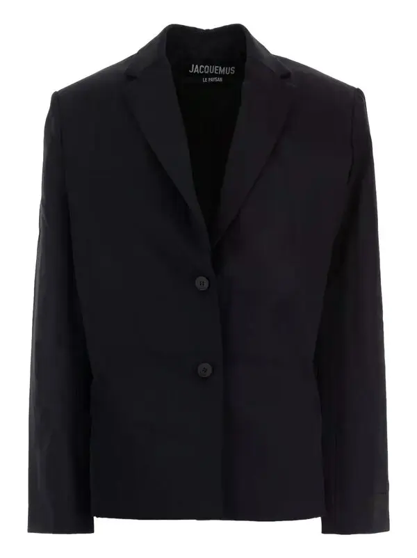 Jacquemus Single-breasted Blazer - Blue