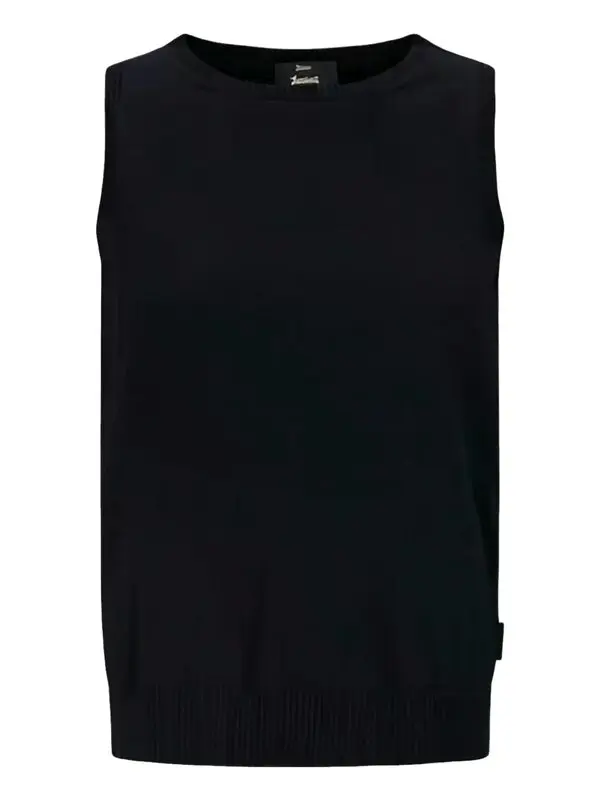 Herno Sleeveless Zip-front Gilet - Black