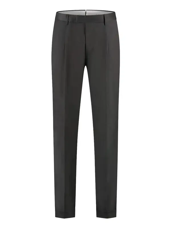 PT TORINO Pleated-cuff Trousers - Grey