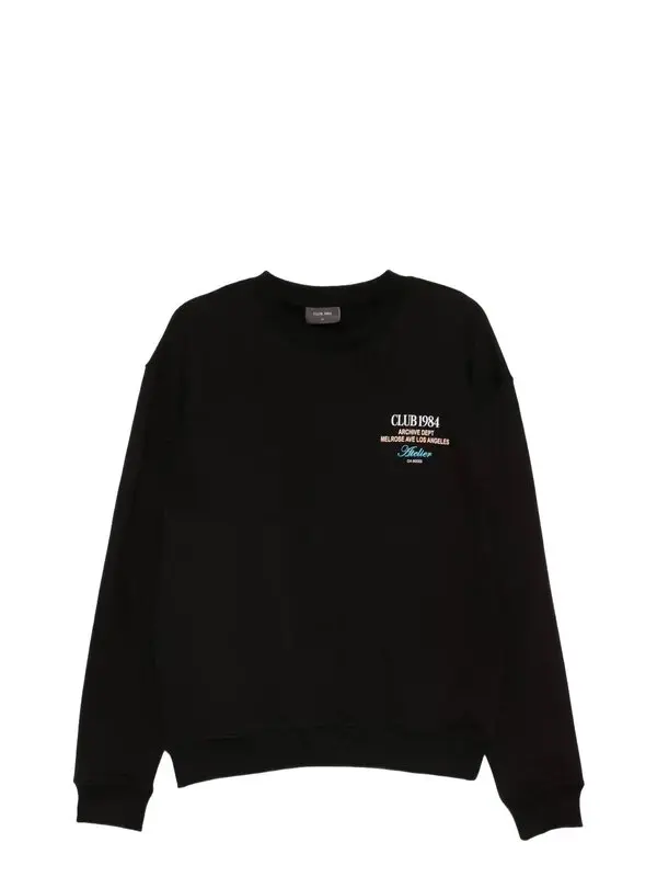 CLUB 1984 Atelier Sweatshirt - Black